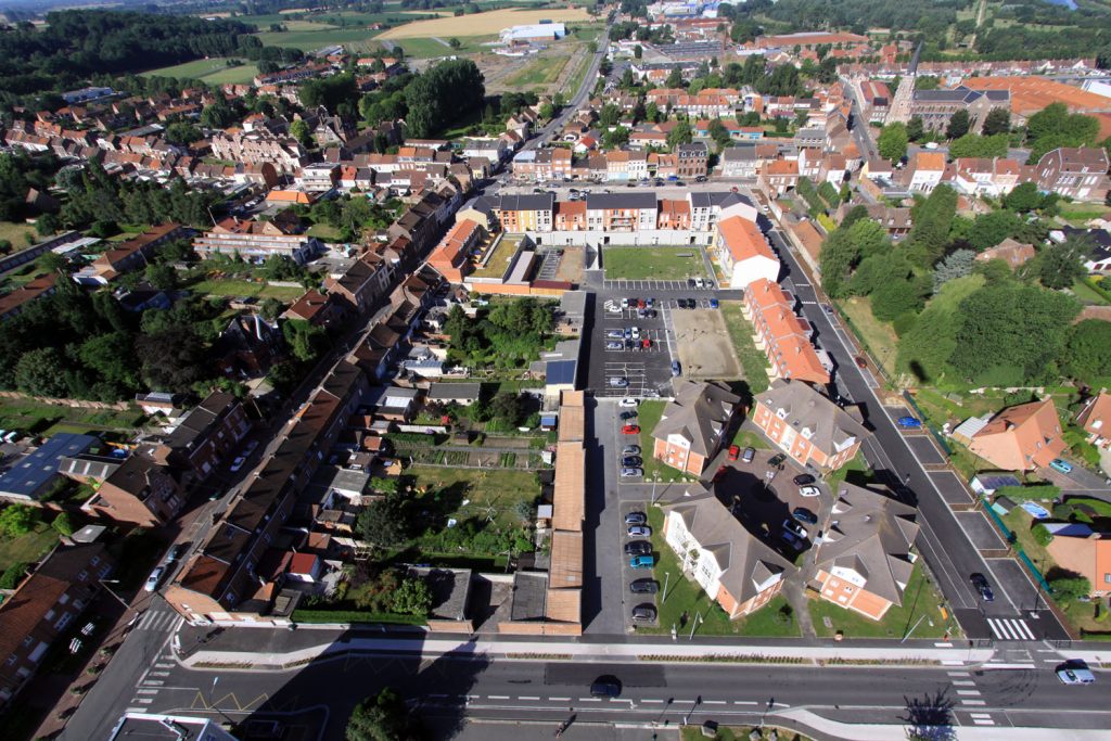 Aménagement du centre ville de Wervicq-Sud - Ville Renouvelée